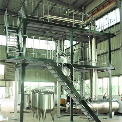 Cina Attrezzatura industriale solvente della torre della colonna di recupero di distillazione sotto vuoto dell'evaporatore dell'etanolo in vendita