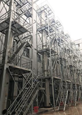 Cina Attrezzatura industriale solvente della torre della colonna di recupero di distillazione sotto vuoto dell'evaporatore dell'etanolo in vendita