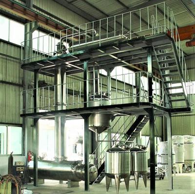 Cina Attrezzatura industriale solvente della torre della colonna di recupero di distillazione sotto vuoto dell'evaporatore dell'etanolo in vendita