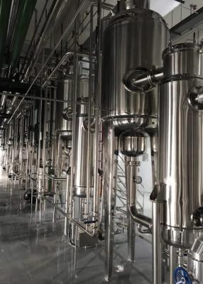 Cina Attrezzatura di erbe del concentratore dell'evaporatore di effetto multiplo dell'estrattore di Ss316l in vendita