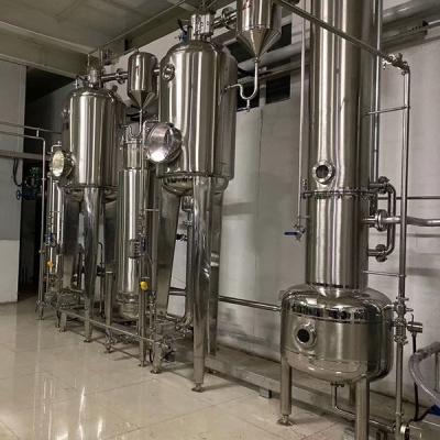 Cina Attrezzatura di erbe del concentratore dell'evaporatore di effetto multiplo dell'estrattore di Ss316l in vendita