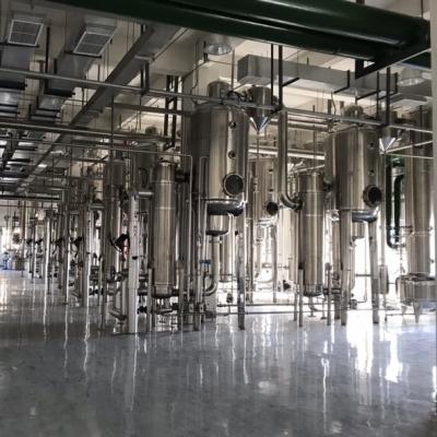 Cina Attrezzatura di erbe del concentratore dell'evaporatore di effetto multiplo dell'estrattore di Ss316l in vendita