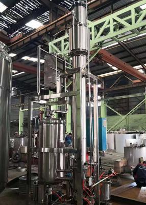 Cina Tipo tubolare evaporatore con pellicola discendente di alta bassa temperatura efficiente per farmaceutico in vendita