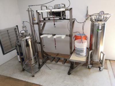 Cina Macchina casalinga dell'estrazione del ciclo chiuso dell'olio di Cbd dell'estrattore della scala di laboratorio in vendita