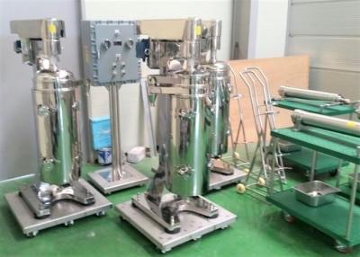 Cina Macchina tubolare della centrifuga per separare di capacità elevata 0.5um per l'elaborazione farmaceutica in vendita