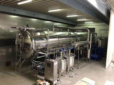 Cina Norma continua di Haccp dell'essiccatore della cinghia di vuoto del riscaldamento di vapore in vendita