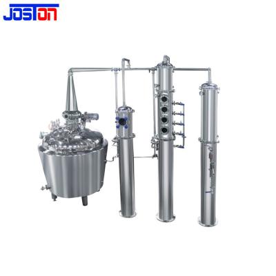 Cina Cantine di rame rosse di Equipment For Large del distillatore dell'alcool del vapore di acciaio inossidabile in vendita