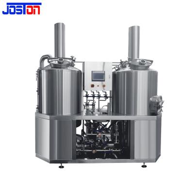 China casa 1000l che fa il sistema di saccarificazione dell'attrezzatura con il riscaldamento elettrico automatico del Plc for sale