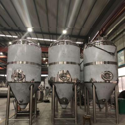 Cina Fabbrica di birra elettrica del tino di fermentazione luminoso conico della birra 10000L di acciaio inossidabile in vendita