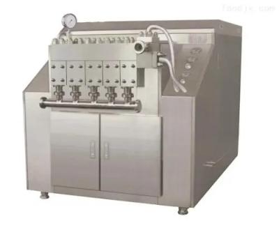 Cina Alta elaborazione ad alta pressione industriale di Juice Homogenizer Machine For Food del latte dell'emulsionante del taglio in vendita