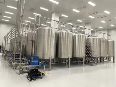 Cina Tipo verticale carro armato di orizzontale sanitario 3000l di acciaio inossidabile di raffreddamento del latte per l'impianto lattiero in vendita