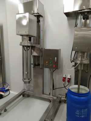 Cina Carro armato mescolantesi d'emulsione taglio ad alta velocità del miscelatore di acciaio inossidabile dell'alto con il sistema di sollevamento in vendita