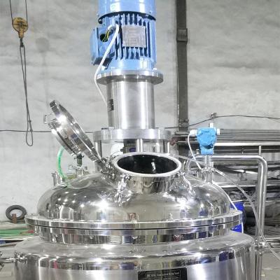 Cina Stainless Steel Mixing Emulsifying Tank With High Shear Homogenizer For Daily Chemical in vendita