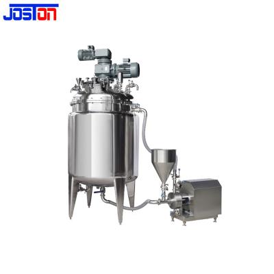 China Multi-Stage Stirring Motor Homogenizer Emulsifying Mixing Tank For Chemical Machinery for sale