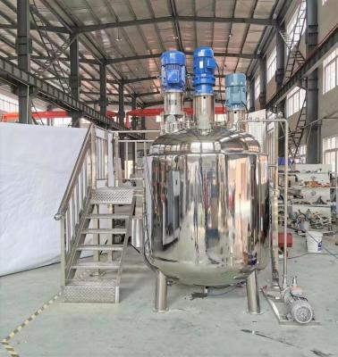 Cina Multi-Stage Stirring Motor Homogenizer Emulsifying Mixing Tank For Chemical Machinery in vendita