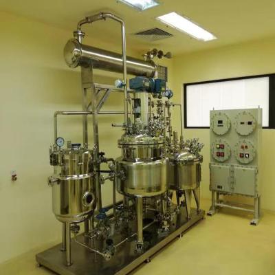 Cina Lab Scale Pharmaceutical APIS Vacuum Crystallizing Chemical Reactor Tank With Agitator in vendita