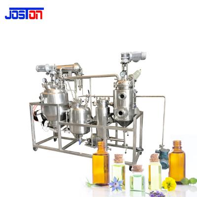 China Mini Herbal Extraction Concentrator Machine 0.75kw For Peppermint Oil for sale