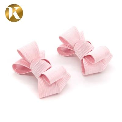 Cina Materiale del panno dello speciale della decorazione 80mm*45mm della scarpa di modo della farfalla in vendita