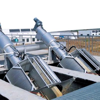 China All Weather Operation Rotary Drum Fine Screen Self Cleaning Performance Powerful for sale
