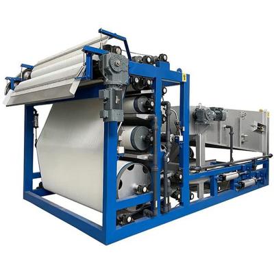 China Uniform Pressing Multi Stage Belt Filter Press For Sludge Smooth Operation Durable Filter Belt for sale