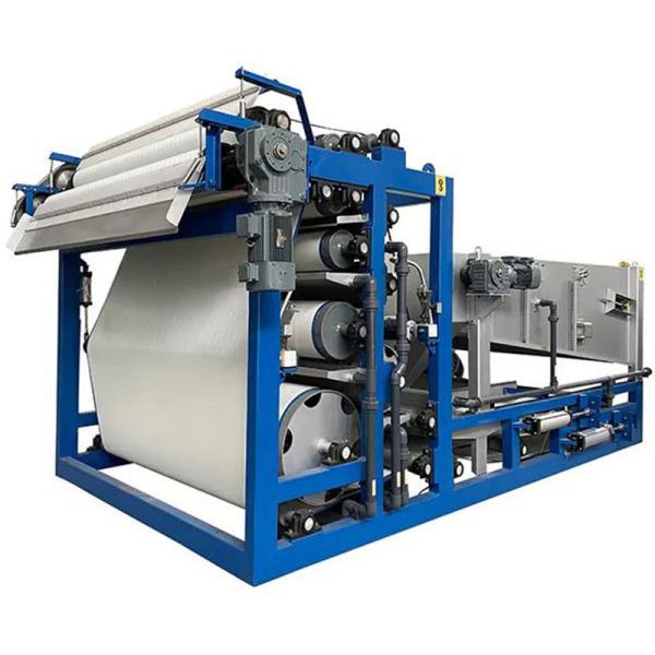 Quality Uniform Pressing Multi Stage Belt Filter Press For Sludge Smooth Operation Durable Filter Belt for sale