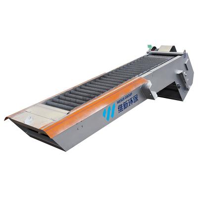 China Continuous Interception Mechanically Raked Bar Screen 4500-29900t/d Flow Rate for sale