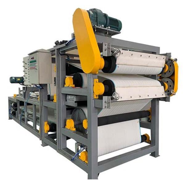 Quality High Efficiency And Stability Belt Filter Press For Sludge Dewatering Compact Structure Smooth Operation for sale