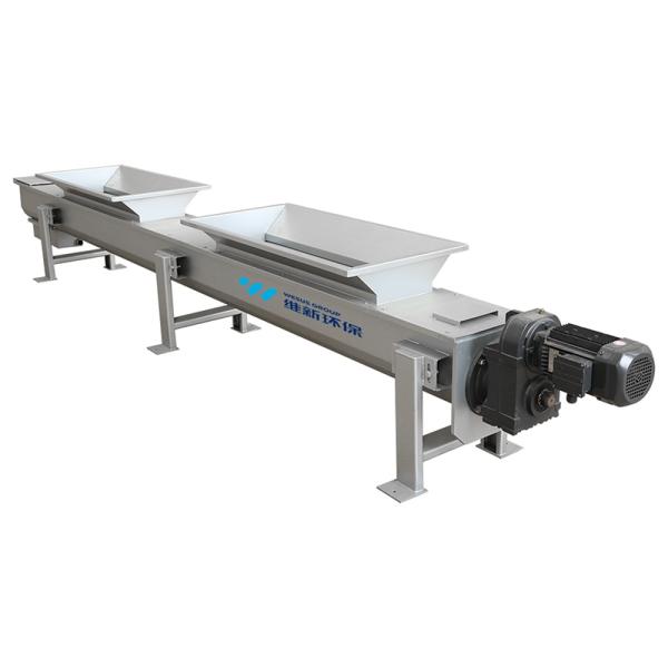 Quality Sealed and Dust Free Shaftless Screw Conveyor Flexible Adaptability Smooth and Low Noise for sale