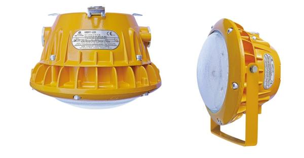 Quality HRD97 Series Explosion Proof LED Light Fittings 10W 20W Atex Rated Lights IP66 for sale