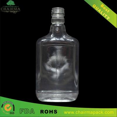 China 375ml Whisky Glass Bottle for sale