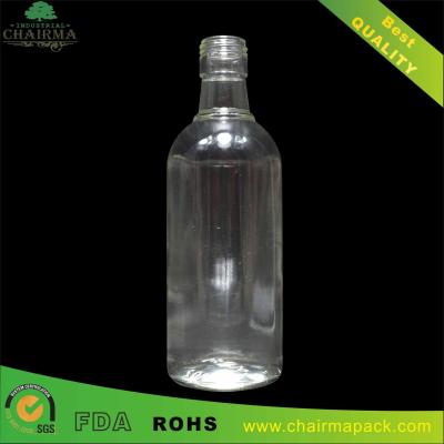 China 375ml Round  Glass Bottle for Vodka for sale
