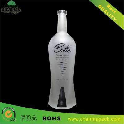 China 750ml Vodka or Tequila Frosted Bottle for sale