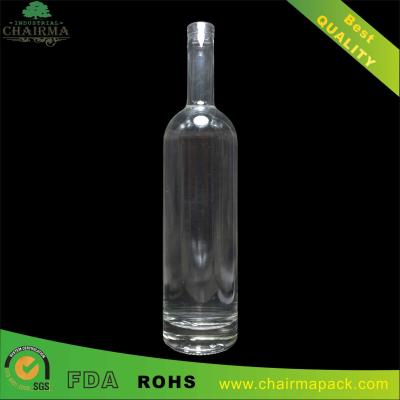 China 750ml Vodka Glass Bottle for sale