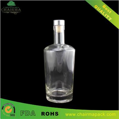 China Tpered Glass Bottle for Vodka for sale