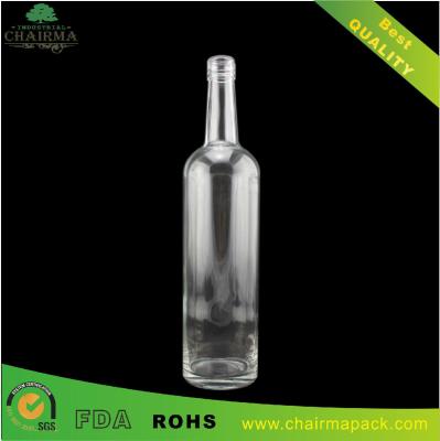 China Round Glass Bottle for Vodka for sale