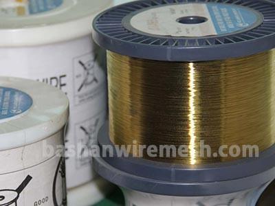 China Bashan factory direct supply Cu63%,Zn37  Cu60%,Zn40%  0.01~0.30mm EDM brass wire for cutting for sale