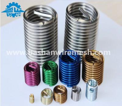 China Manufacture superior quality wire thread insert stainless steel screw thread inserts with superior quality for sale