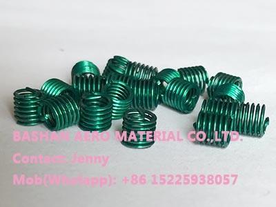 China Stainless steel color coating of wire threaded inserts and screw thread coils with high quality and best price for sale