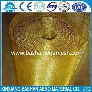 China Good corrosion resistance of copper wire mesh by xinxiang bashan for sale