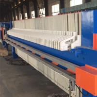 China Sludge Automatic Membrane Filter Press Equipment Iso Certificated for sale
