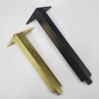 China Metal Furniture Legs Minimalist Design Iron Golden Furniture Table Base Feet For TV Stand Cabinet Sofa Legs for sale