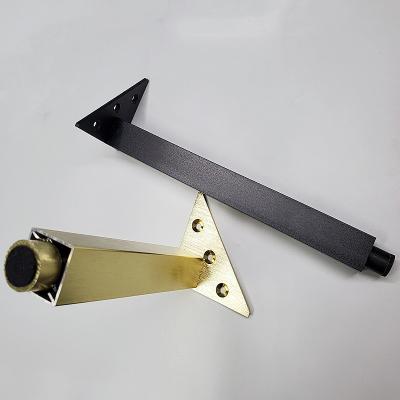 Cina Piedi dorati della base della Tabella della mobilia del ferro minimalista di progettazione delle gambe dei mobili metallici per il Governo Sofa Legs del supporto della TV in vendita