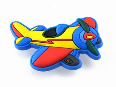 China Airplane Rubber Kids Bedroom Knobs , PVC Cupboard Blue Dresser Knobs for sale