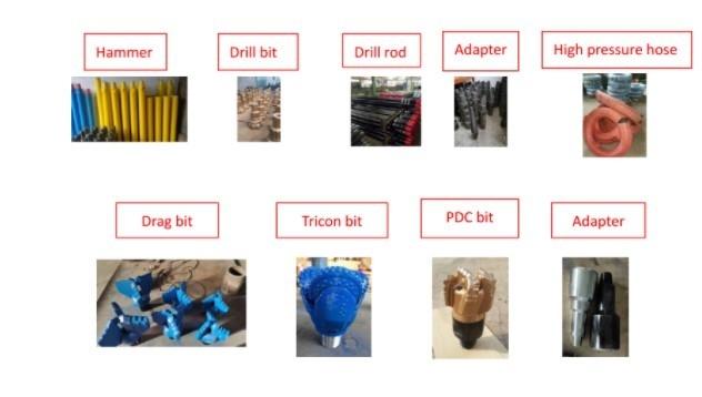 300 Meters Deep Underground Water Well Drilling Rig Machine With Yuchai Diesel Engine Large Torque 0