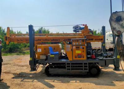 中国 ディーゼル機関市民企業のためのクローラーによって取付けられる掘削装置350メートルの深さの 販売のため