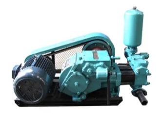 China Portable Water Well Borehole Drilling Rig Mud Pump 160L/Min BW160 for sale