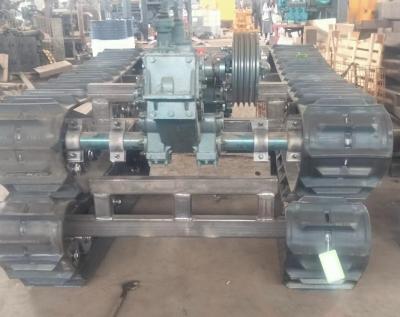 중국 장비 기계를 꿰뚫기 위한 4 MT 부하 용량 강철 크롤러 트랙 하부 구조 판매용