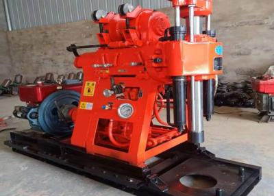 China Diesel Engine 22 HP Crawler Drill Rig GK 200 Exploration for sale