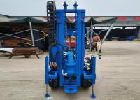 China Crawler Mounted Drilling Rig Machine 30m-100m Drill Depth Equipped With Diesel Engine for sale