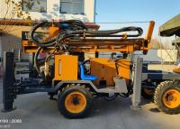China 5.5T Trailer Mounted Drilling Rigs for sale